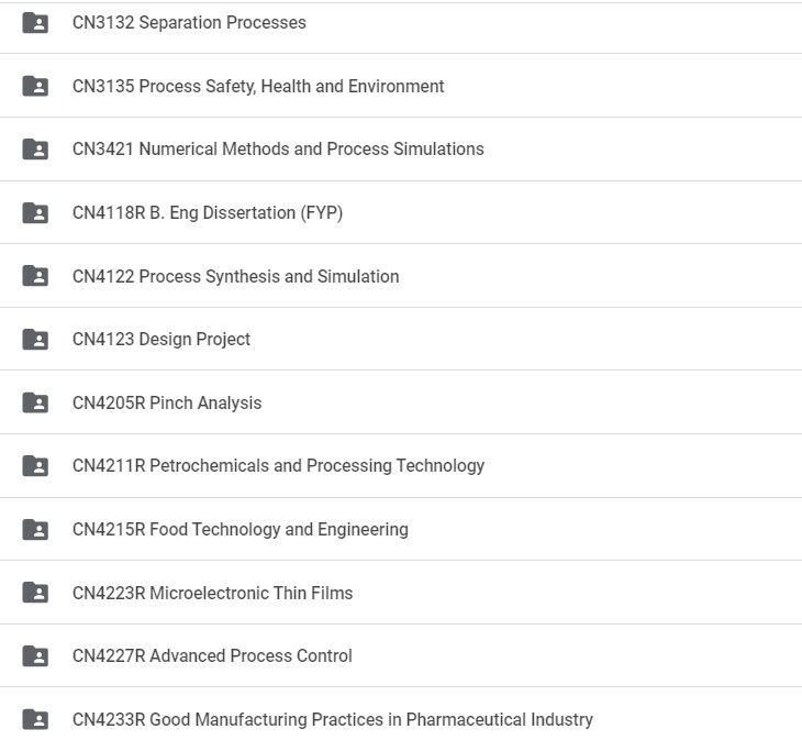 NUS Chemical Engineering A+ Module Package Full University Notes ...