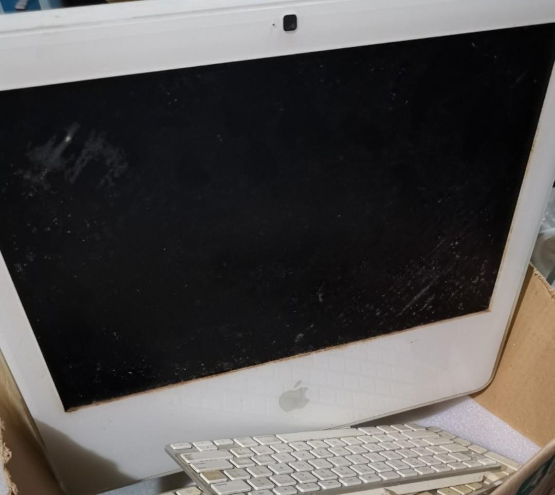 Old iMac + Keyboard + Mouse, Computers & Tech, Desktops on Carousell