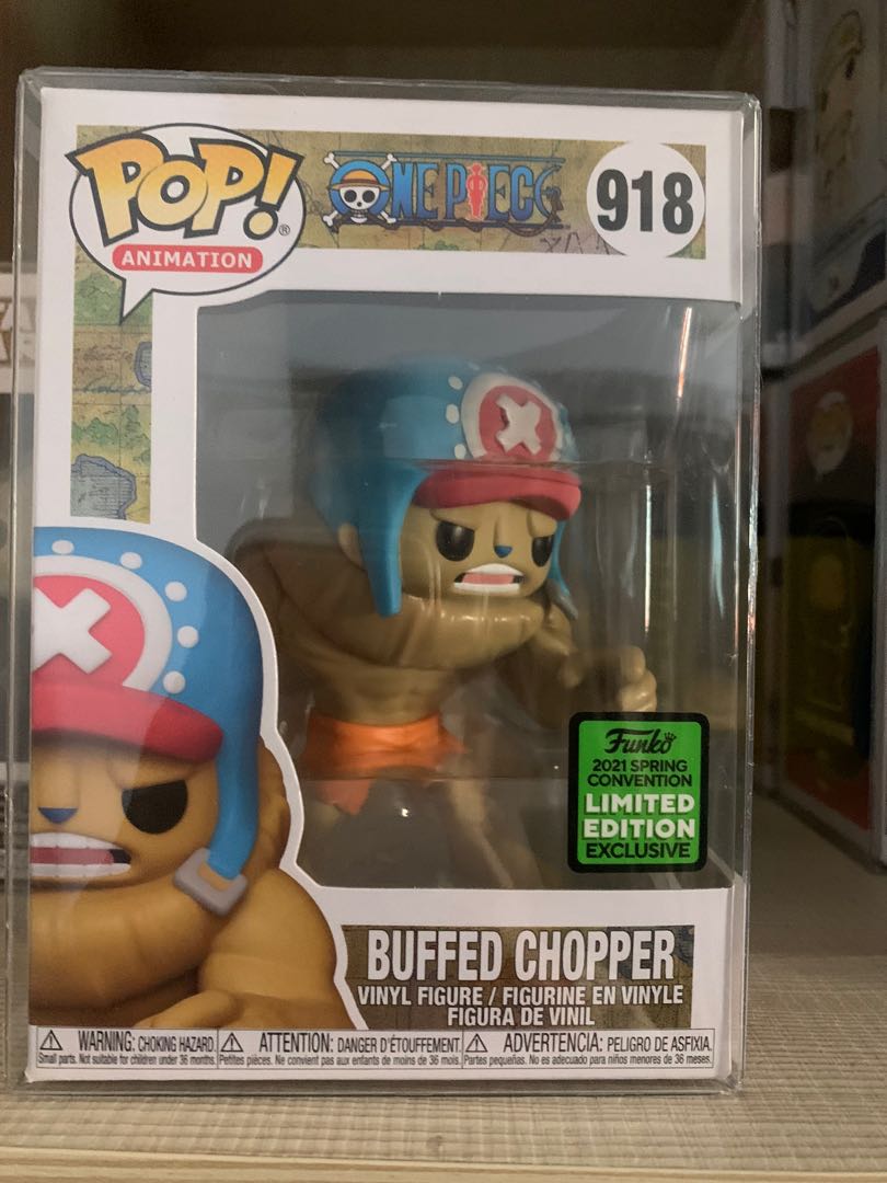 One Piece Buffed Chopper Funko Pop #918, Hobbies & Toys, Toys & Games ...