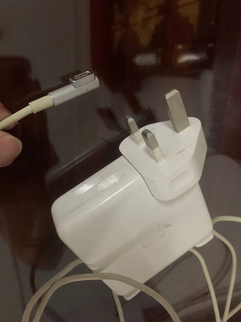 Original Mac safe power plug old version, Computers & Tech, Laptops ...