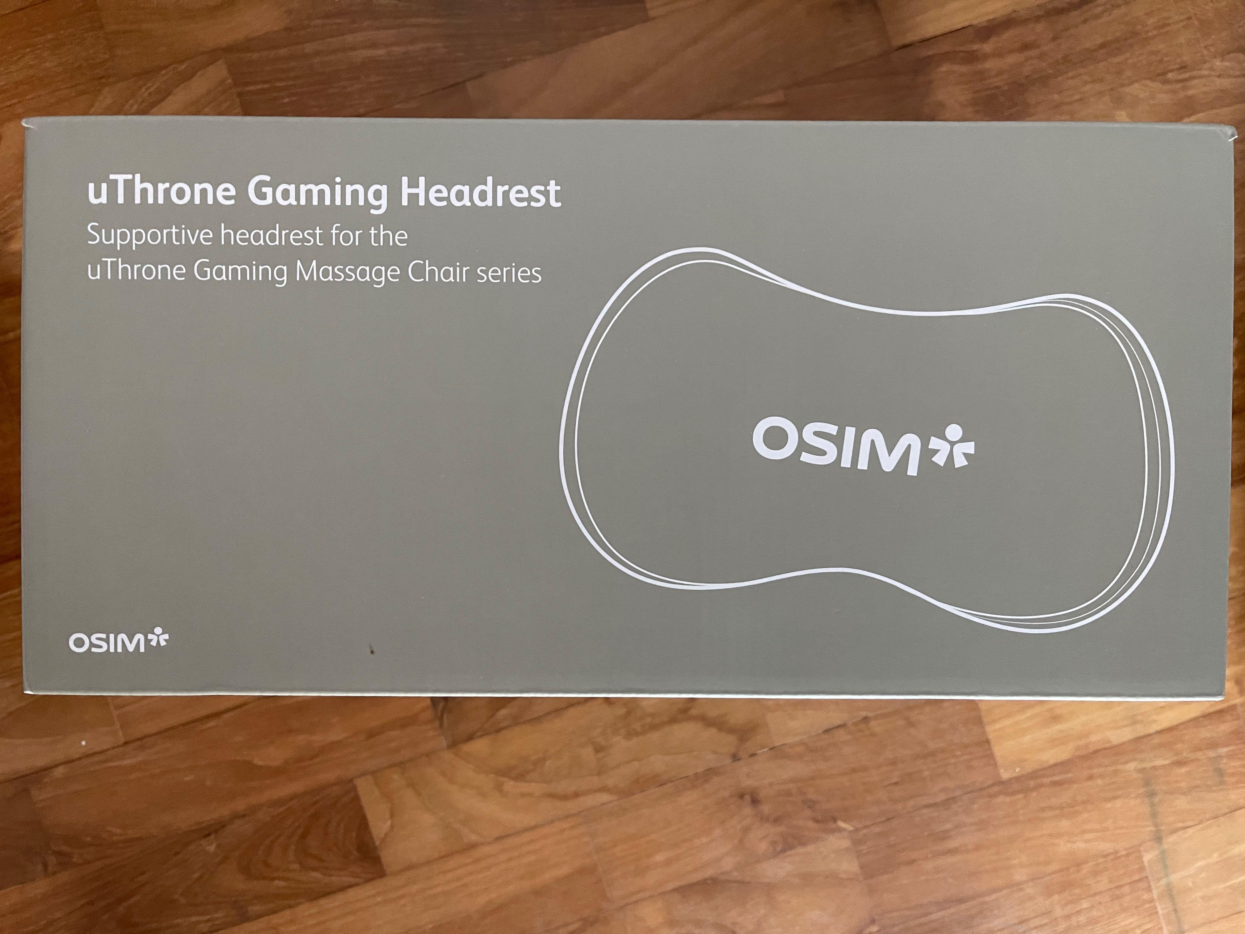 OSIM uThrone gaming headrest, Furniture & Home Living, Furniture ...