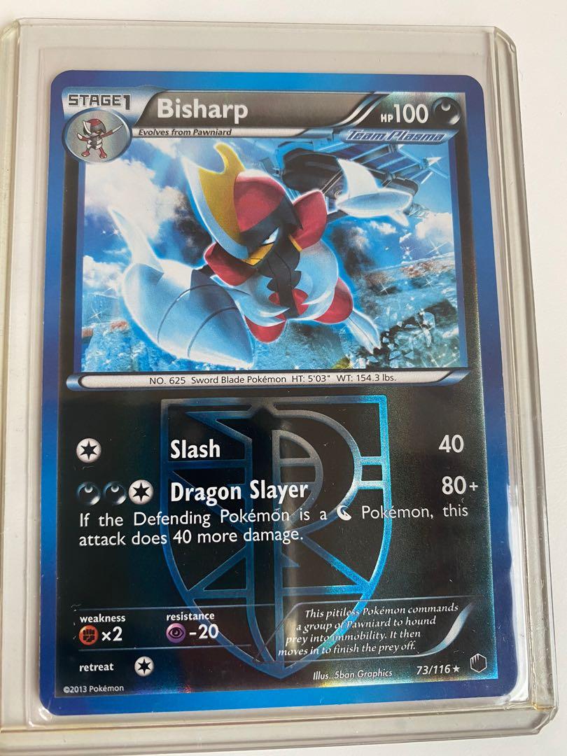 Pokemon card Bisharp 73/116, Hobbies & Toys, Toys & Games on Carousell