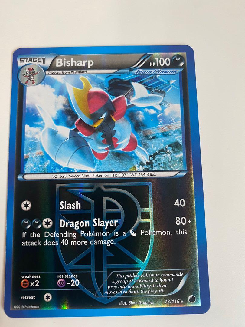 Pokemon card Bisharp 73/116, Hobbies & Toys, Toys & Games on Carousell