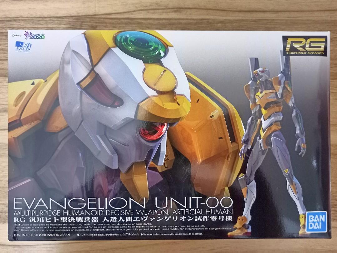 RG Evangelion Unit 00 Model Kit (Assembled), Hobbies & Toys, Toys & Games on Carousell