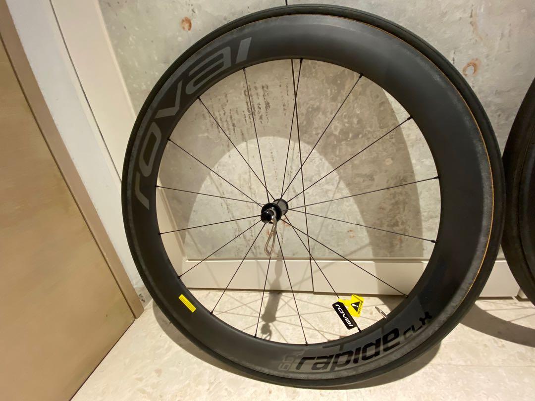 Roval Rapide CLX 60 Tubular wheels, Sports Equipment, Bicycles & Parts ...