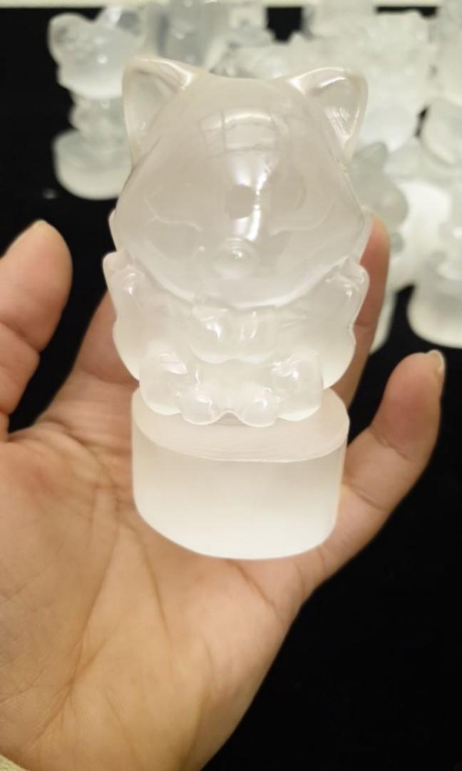 Selenite Nine Tailed Fox, Women's Fashion, Jewelry & Organisers ...