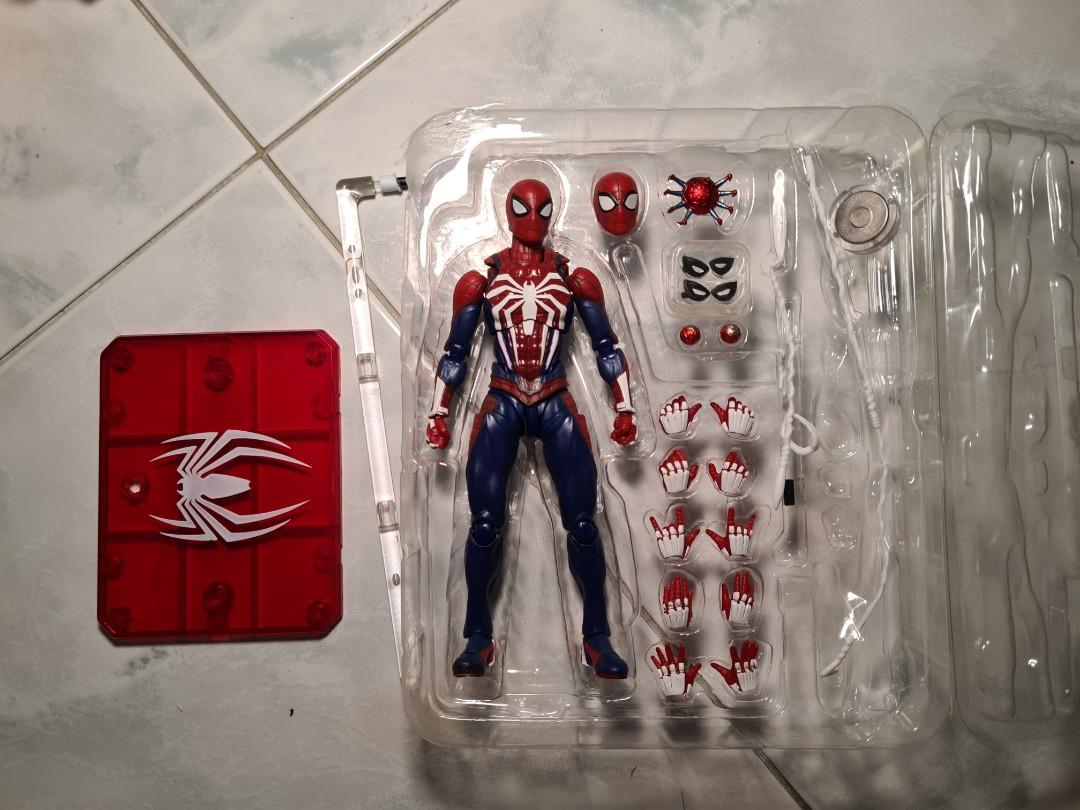 SHF Spider-Man Advanced Suit PS4 KO, Hobbies & Toys, Toys & Games on ...