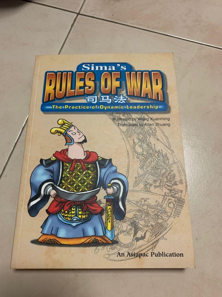 Sima’s Rules of War, Hobbies & Toys, Books & Magazines, Comics & Manga ...
