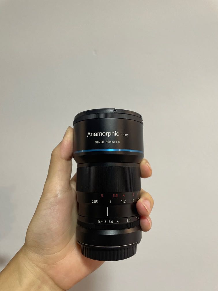 SIRUI 50mm f1.8 Anamorphic Lens for Sony E-mount, Photography, Lens ...