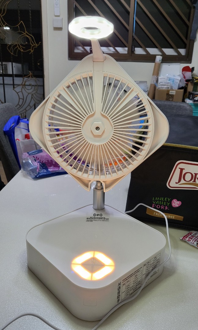 Smart foldable fan, Furniture & Home Living, Lighting & Fans, Fans on ...