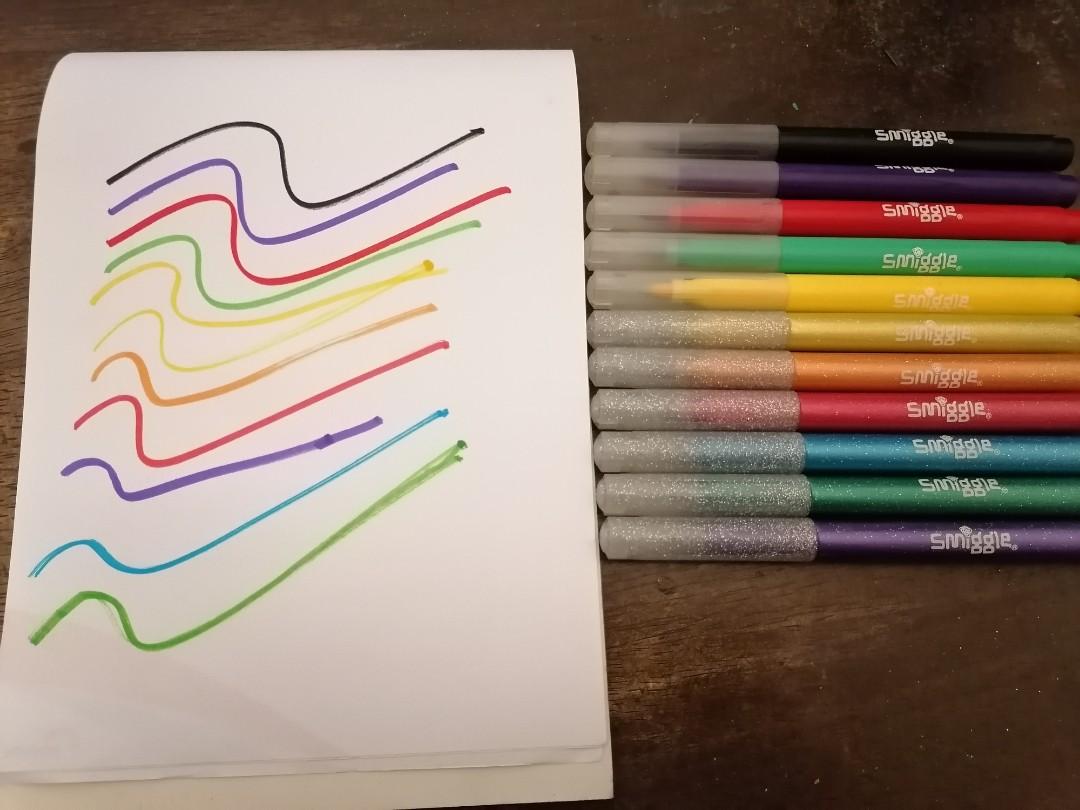 Smiggle Color Markers Set of 10, Hobbies & Toys, Stationery & Craft ...