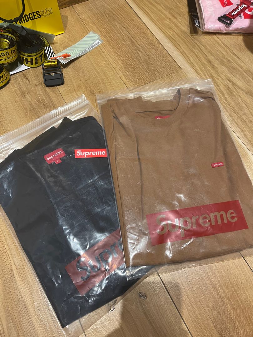 Supreme small box logo, Men's Fashion, Tops & Sets, Tshirts & Polo ...