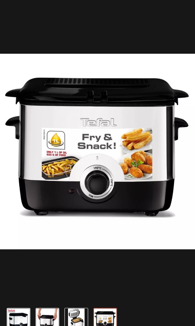 Tefal FF2200 Mini Fryer, TV & Home Appliances, Kitchen Appliances ...