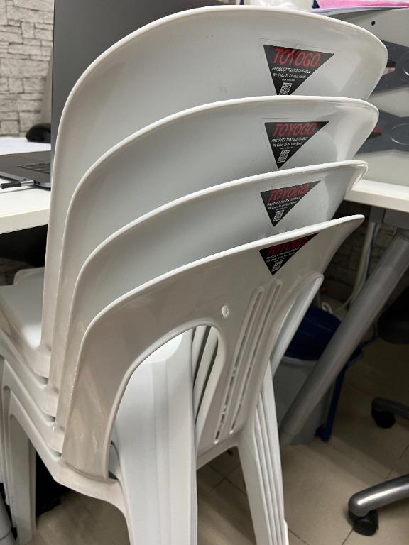 Toyogo ROYAL VIP CHAIR white 4 pcs, Furniture & Home Living, Furniture ...