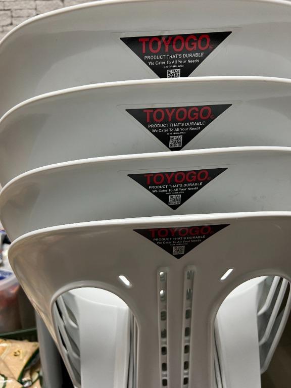 Toyogo ROYAL VIP CHAIR white 4 pcs, Furniture & Home Living, Furniture ...