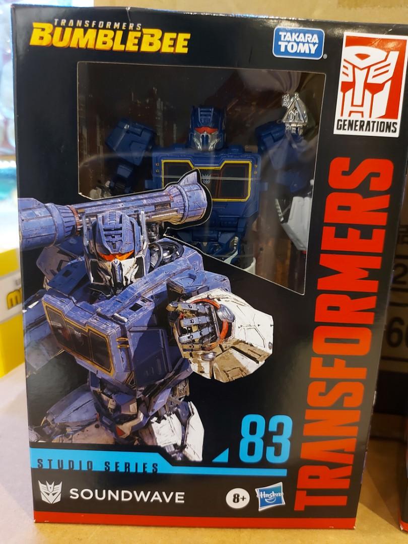 Transformers Studio Series Soundwave, 興趣及遊戲, 玩具 & 遊戲類 - Carousell