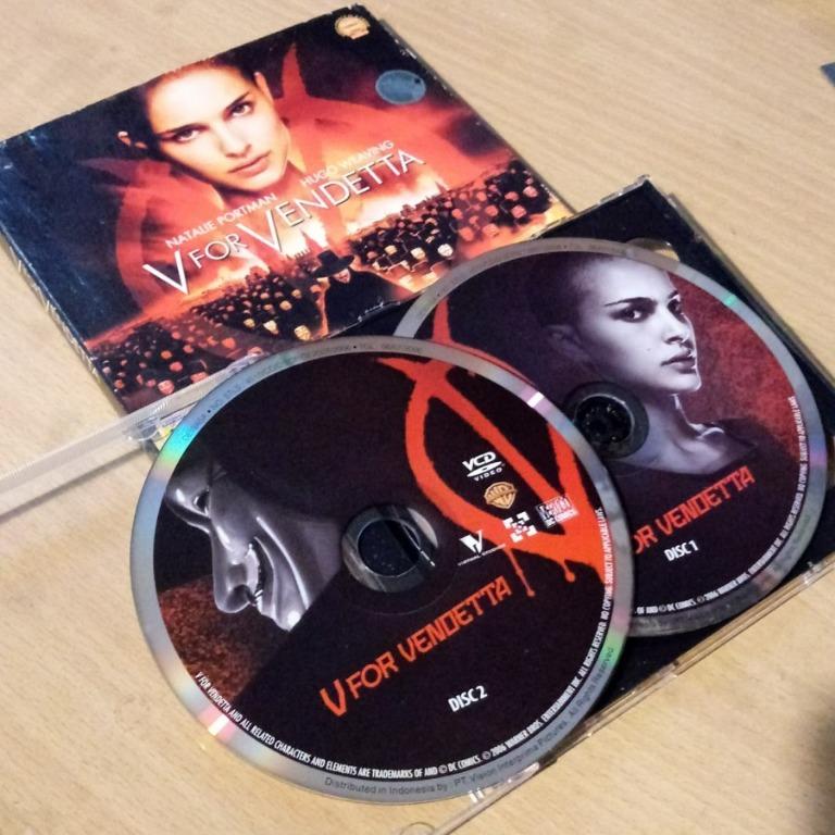 VCD Original - V for Vendetta (2 CD, 2005), Musik & Media, CD, DVD ...