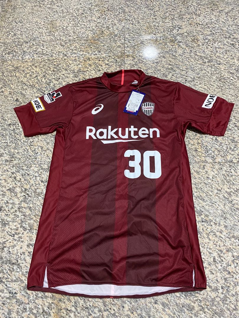 Vissel Kobe 2018 Theerathon Home Jersey, Men's Fashion, Activewear on ...