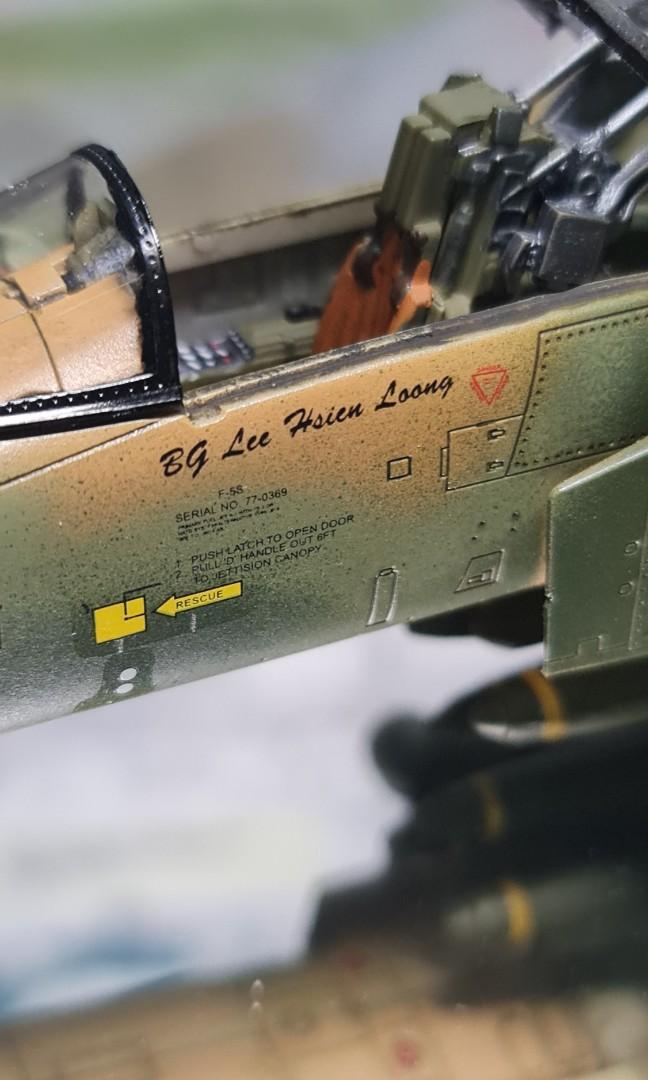 RSAF 149 SQN - BG Lee H L F-5/F20 fighter late 80's (what if...) 1/48 ...