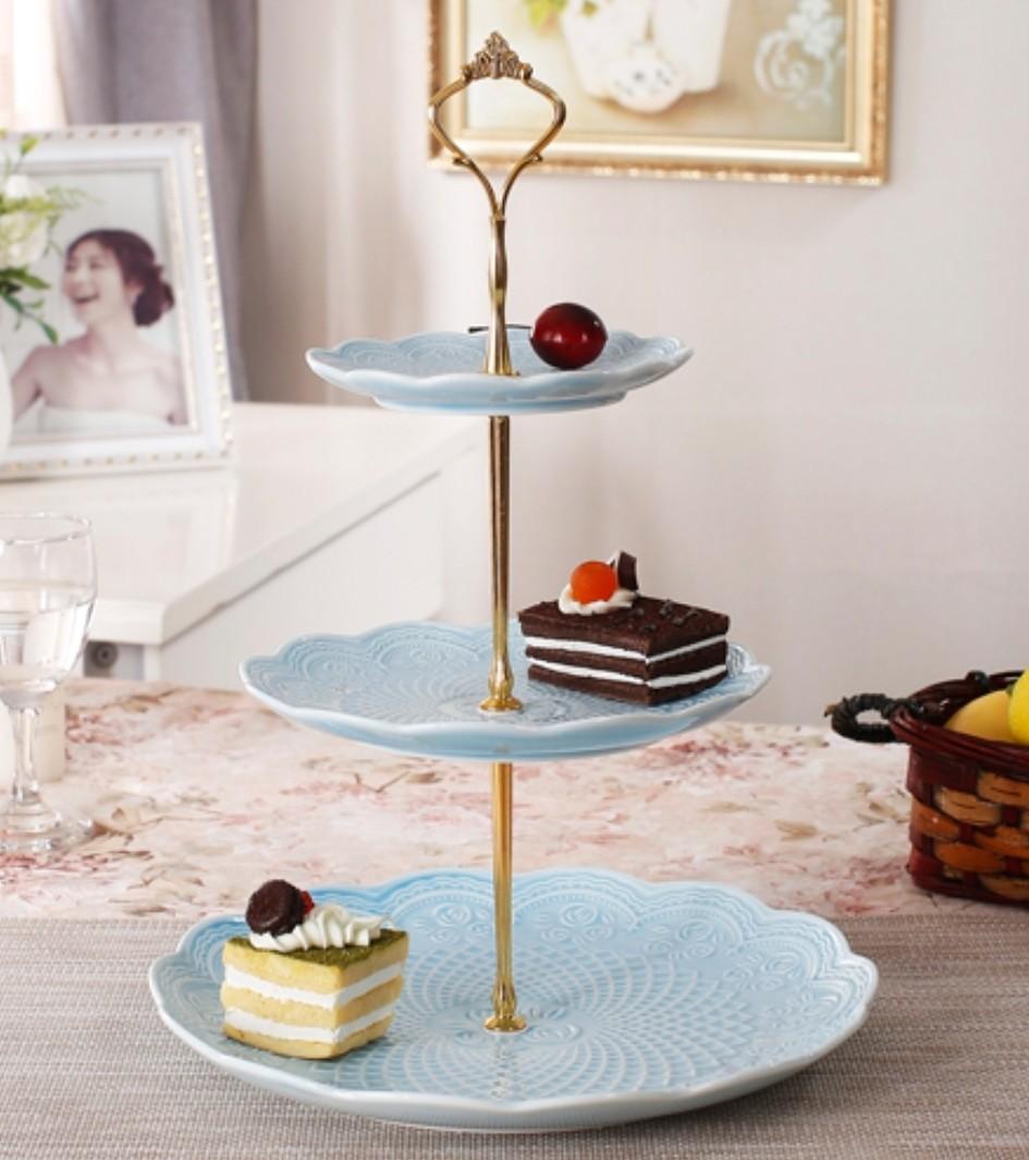 3 tier Pastry Cake Stand, Furniture & Home Living, Kitchenware ...