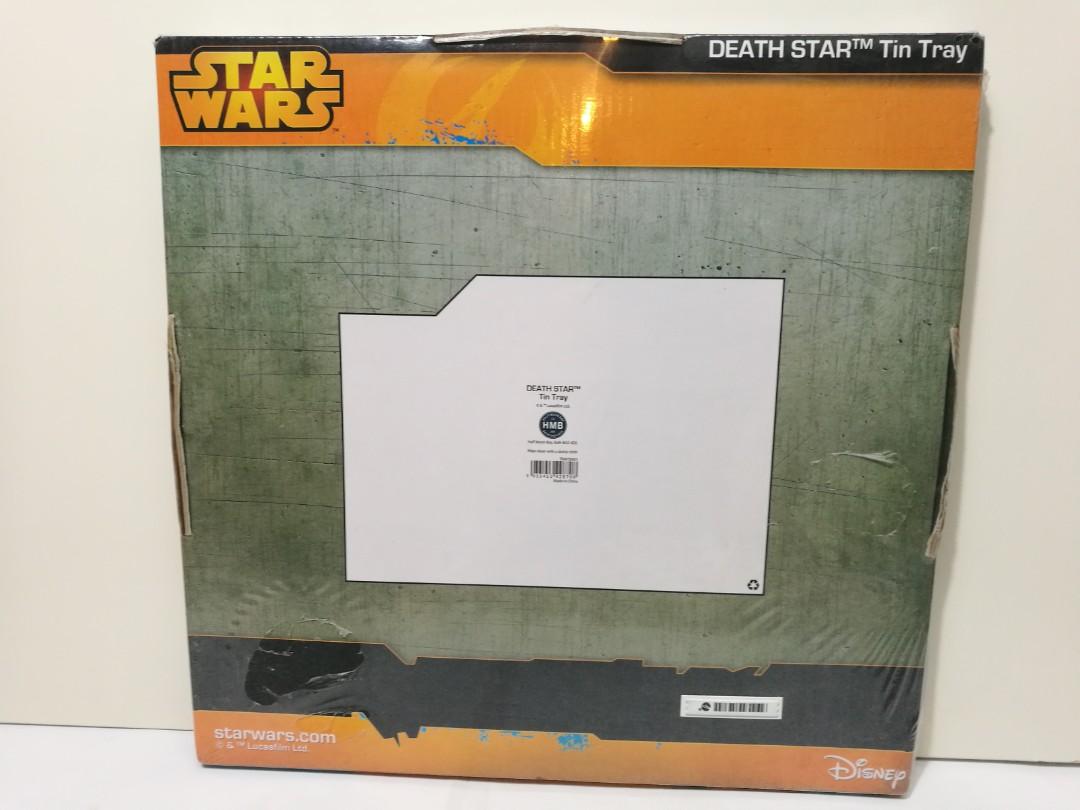 星戰托盤：死亡星 Death Star Tin Tray 星球大戰 Star Wars 全新 有盒 未拆 清屋, 傢俬＆家居, 浴室、廚房用品 ...