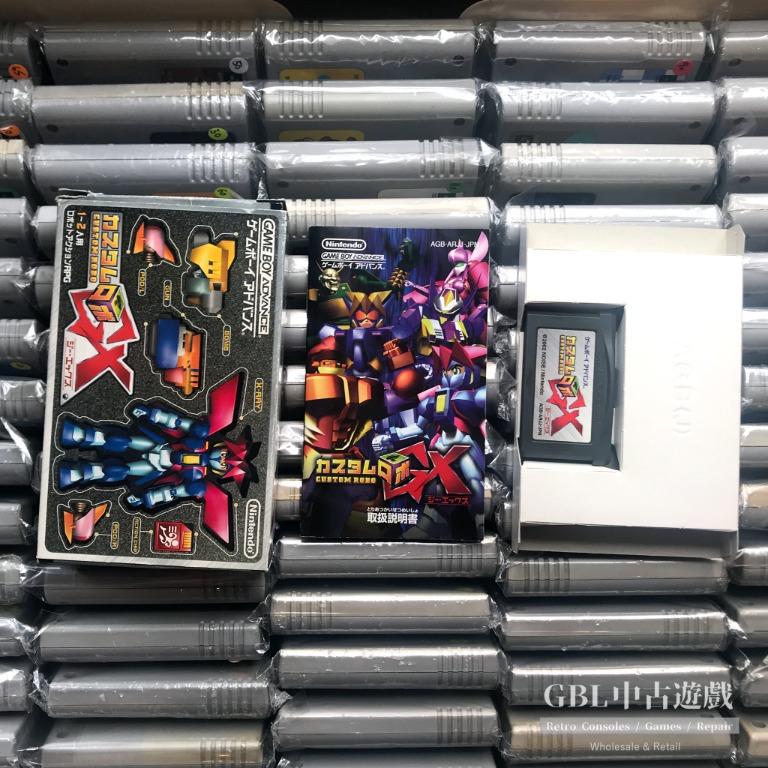 [旺角實體店] GBA Custom Robo GX (retro games hk), 電子遊戲, 電子遊戲, Nintendo 任天堂 ...