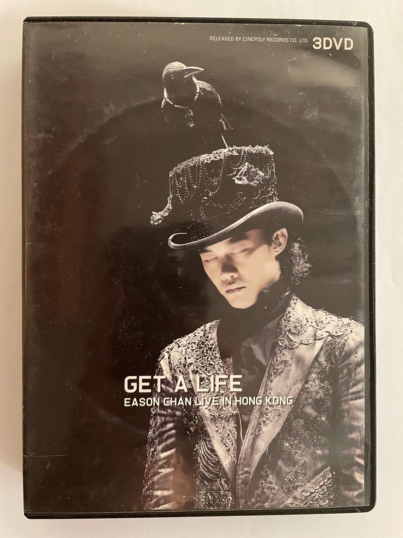 陳奕迅 get a life演唱會 DVD, 興趣及遊戲, 音樂、樂器 & 配件, 音樂與媒體 - CD 及 DVD - Carousell