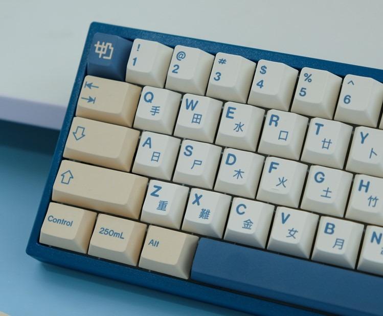 豆奶键帽 Soya Milk PBT Keycaps Set |147 Keys | Cherry Profile |, 電腦＆科技, 電腦 ...