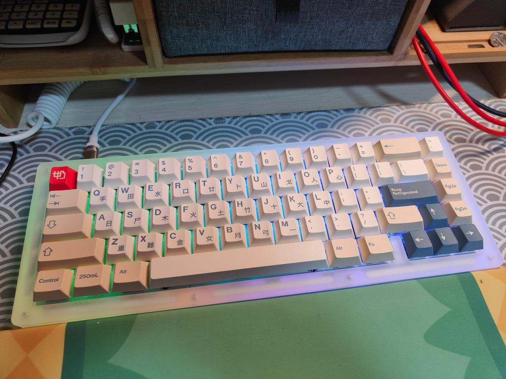 豆奶键帽 Soya Milk PBT Keycaps Set |147 Keys | Cherry Profile |, 電腦＆科技, 電腦 ...