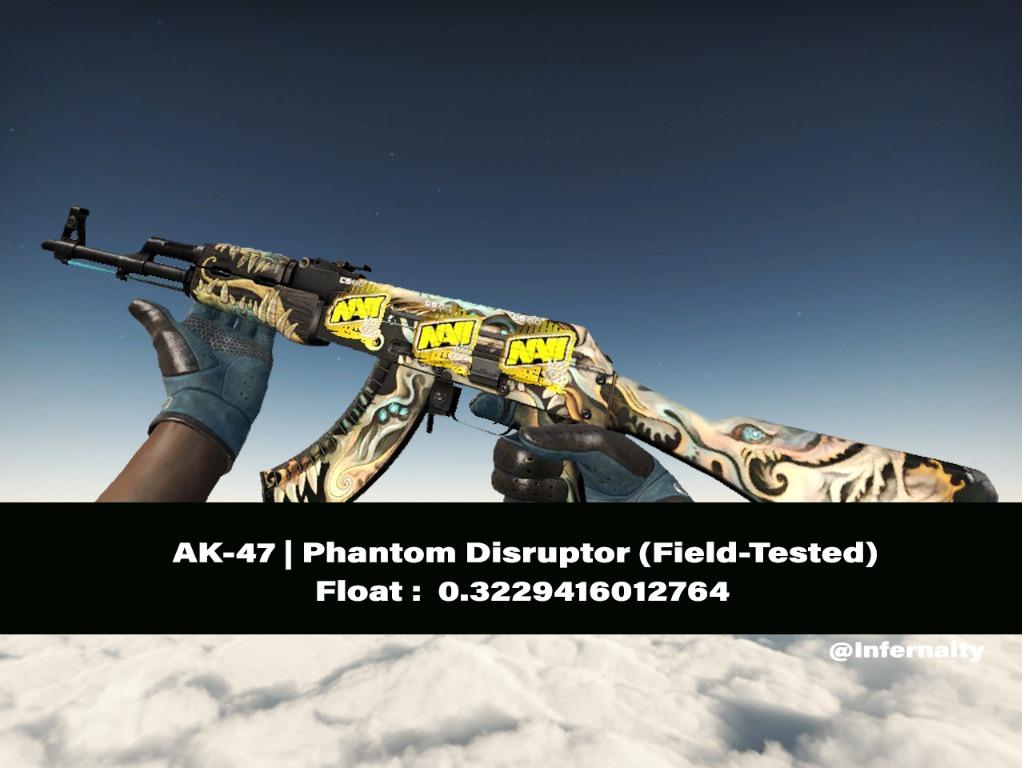 AK-47 Phantom Disruptor FT CSGO SKINS KNIVES, Video Gaming, Gaming ...