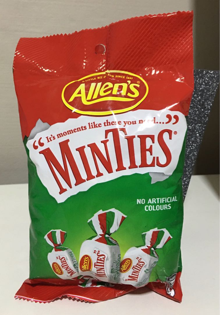 ALLENS Minties Sweets, Food & Drinks, Packaged & Instant Food on Carousell