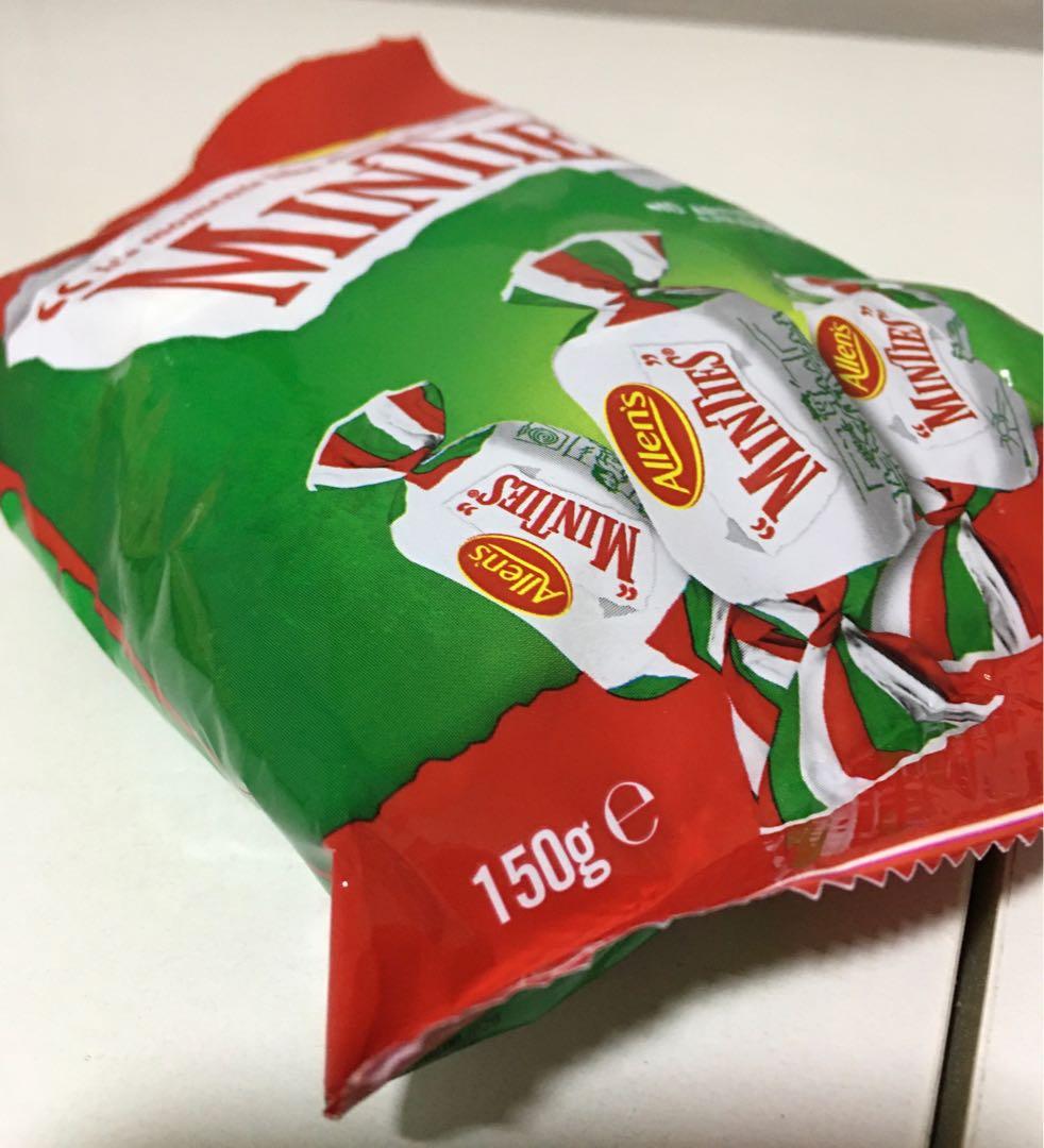 ALLENS Minties Sweets, Food & Drinks, Packaged & Instant Food on Carousell