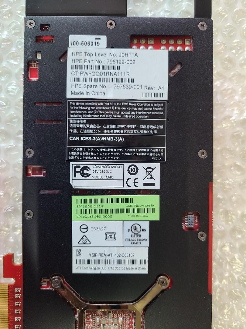 AMD FirePro S9150 - 16GB GDDR5 PCI Express 3.0 x16 Full-height, full ...