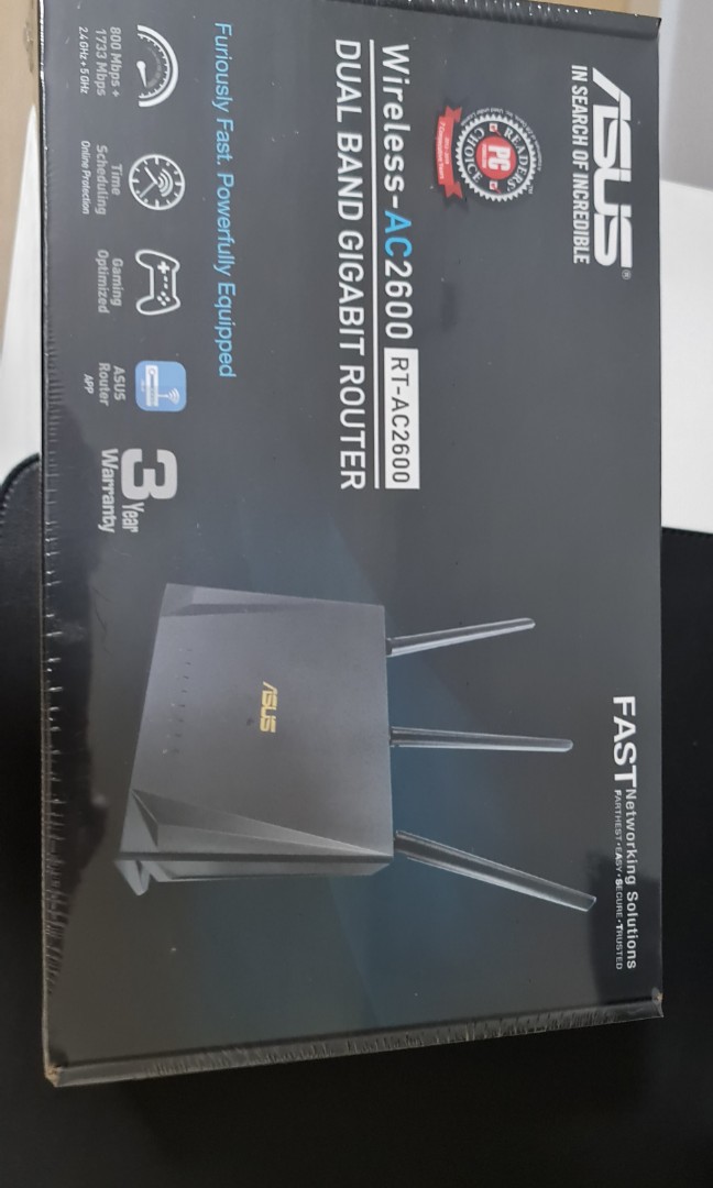 ASUS RT-AC2600 Dual Band Wifi Router, Mobile Phones & Gadgets, Other ...