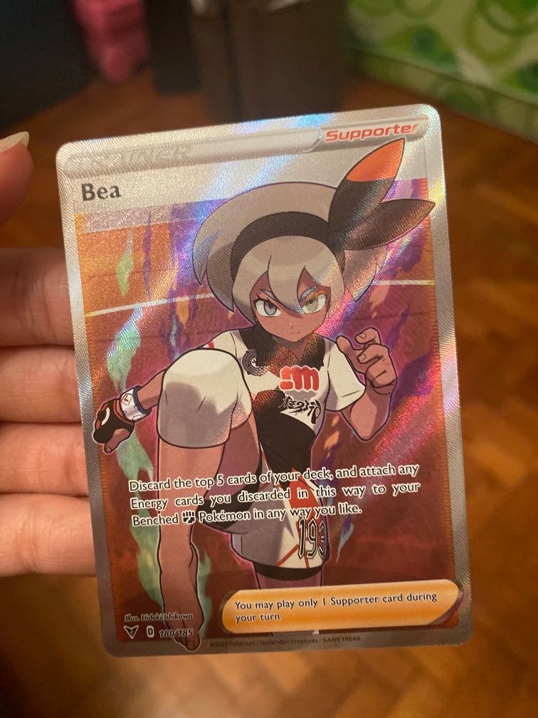 Bea Full Art Trainer Ultra Rare, Hobbies & Toys, Toys & Games on Carousell