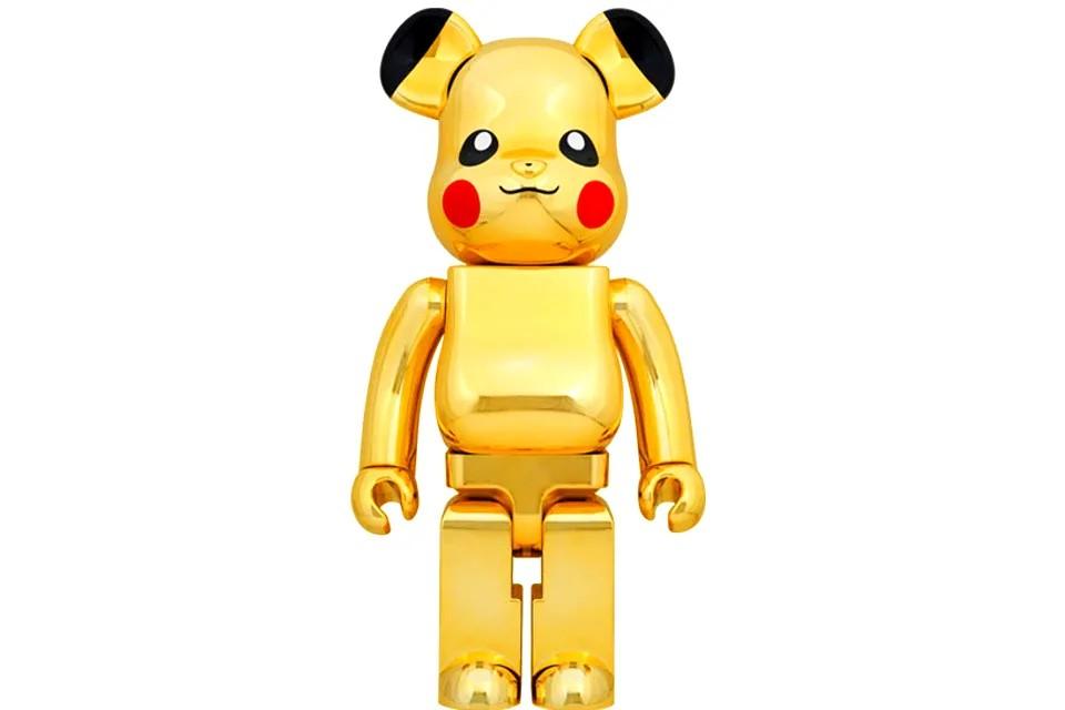1000% Bearbrick Pikachu Chrome Ver, Hobbies & Toys, Collectibles ...