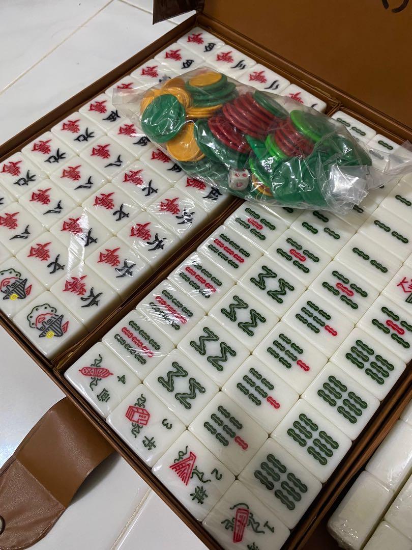 New Jade white A2 mahjong, Hobbies & Toys, Toys & Games on Carousell