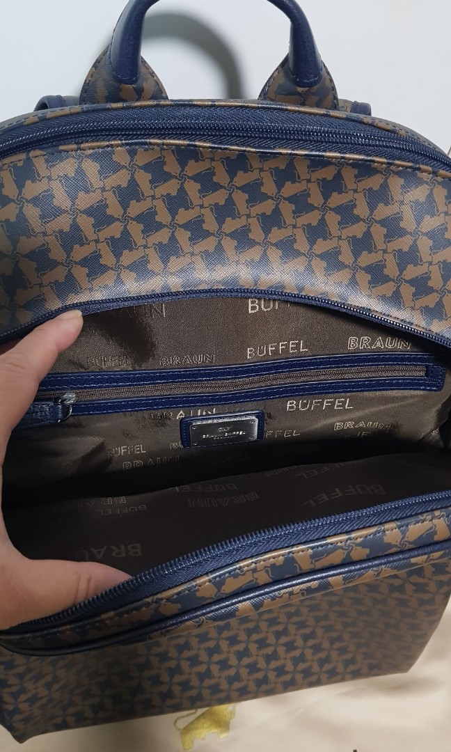 Braun Buffel backpack, Women's Fashion, Bags & Wallets, Backpacks on ...