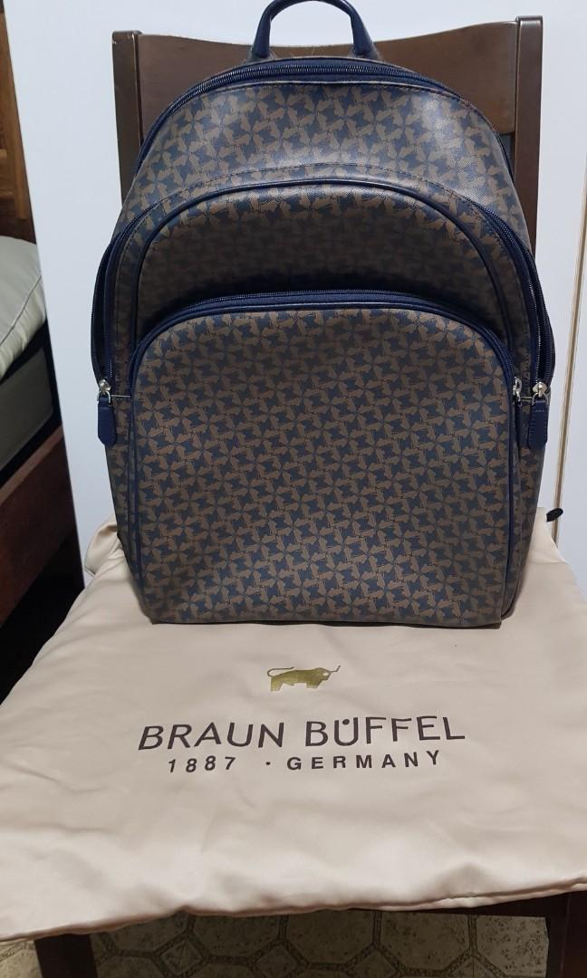 Braun Buffel backpack, Women's Fashion, Bags & Wallets, Backpacks on ...