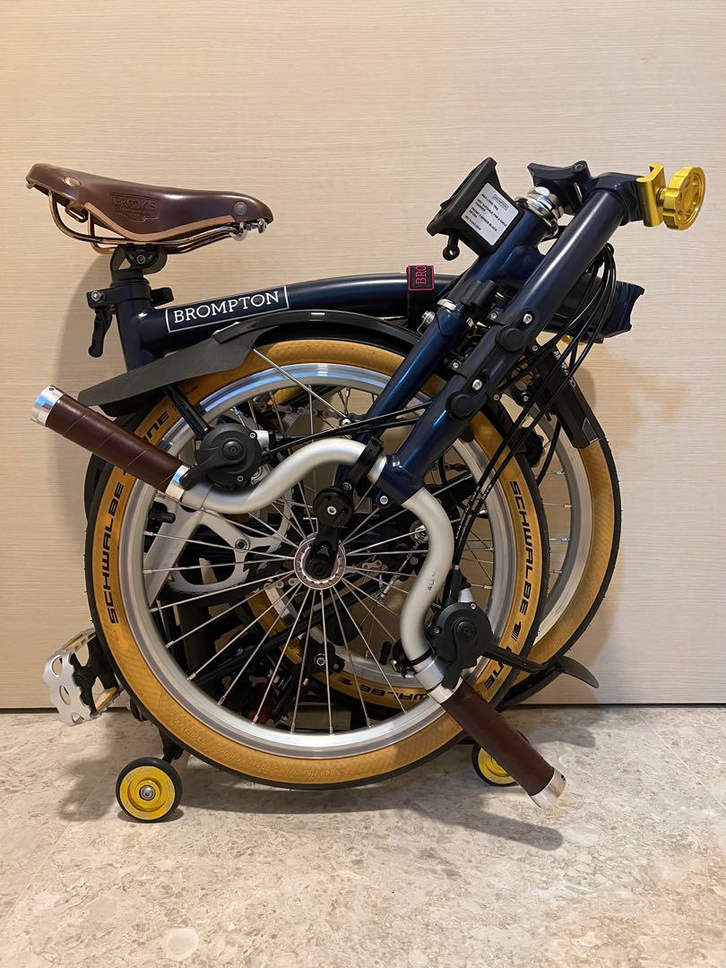 Brompton M6R Tempest Blue, Sports Equipment, Bicycles & Parts, Bicycles ...