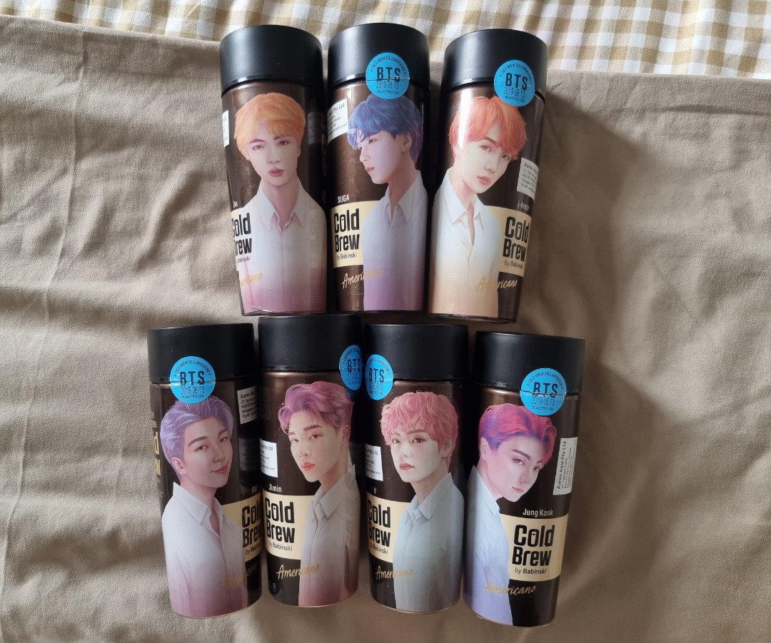 BTS COLD BREW 2019, Hobbies & Toys, Memorabilia & Collectibles, K-Wave ...