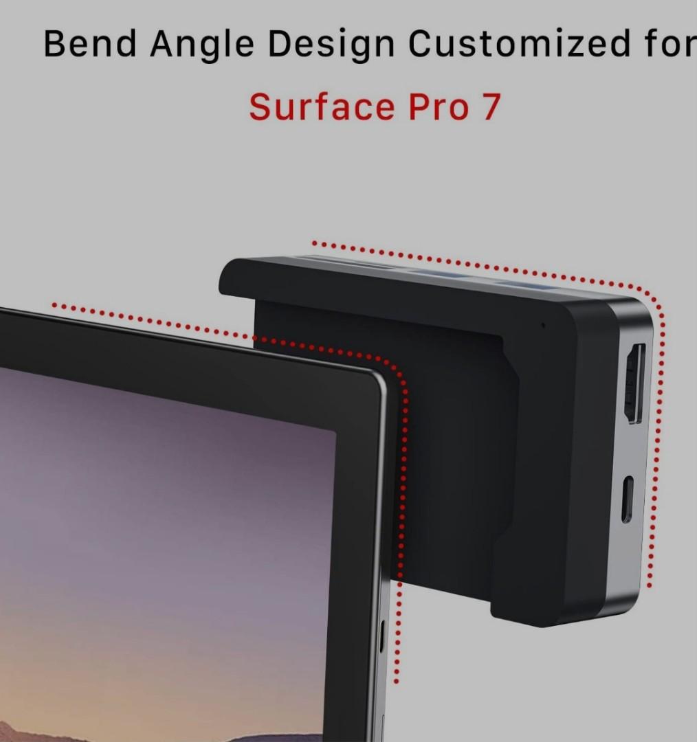 Byeasy Surface Pro Docking Station Microsoft Surface Pro Accessories With K Hdmi W Usb