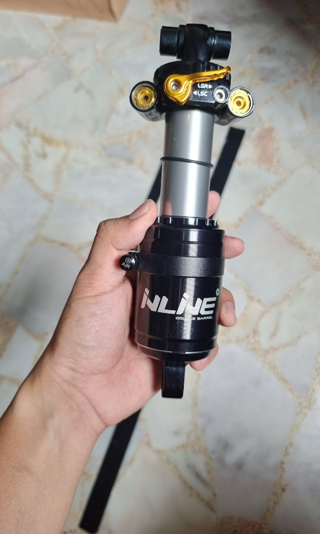 Cane creek double barrel inline air shock 200 × 57, Sports Equipment ...