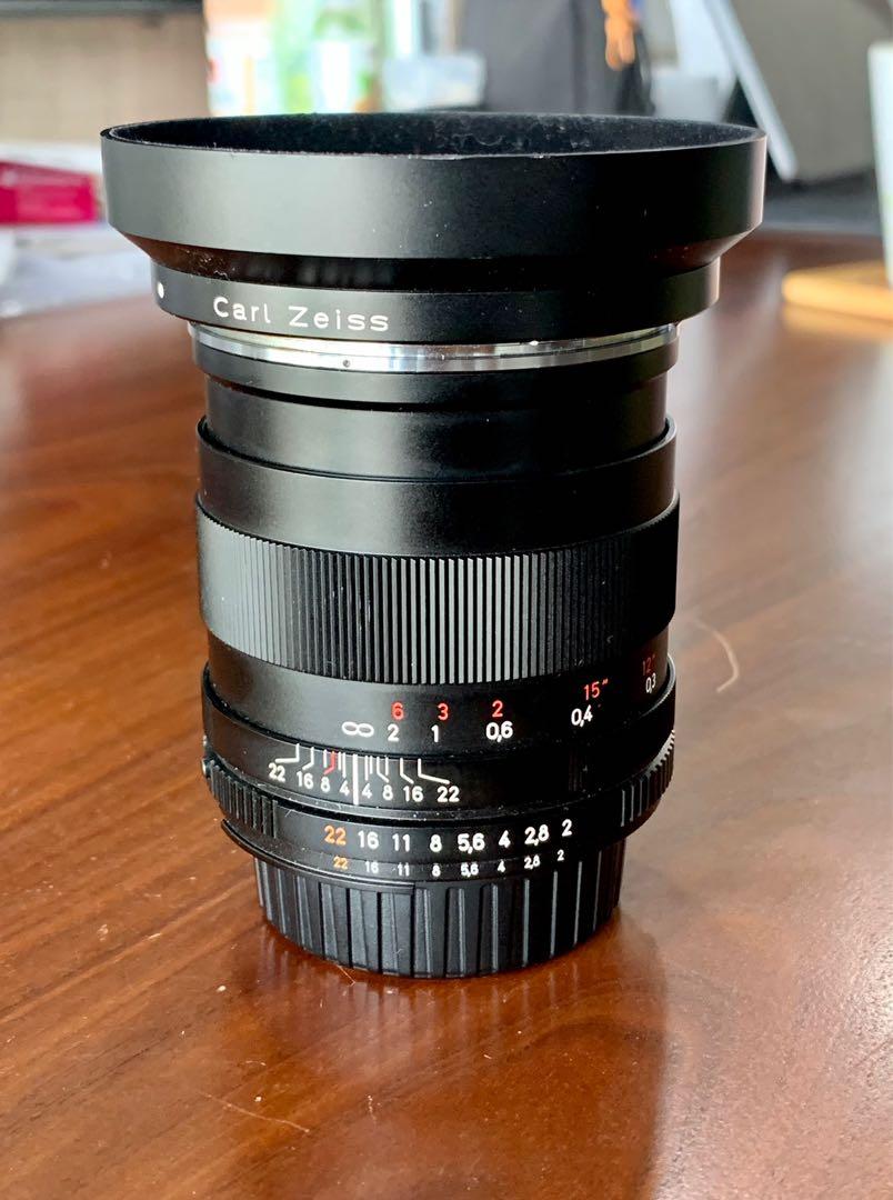 Carl Zeiss 28mm/f2 distagon zf.2, Photography, Lens & Kits on Carousell