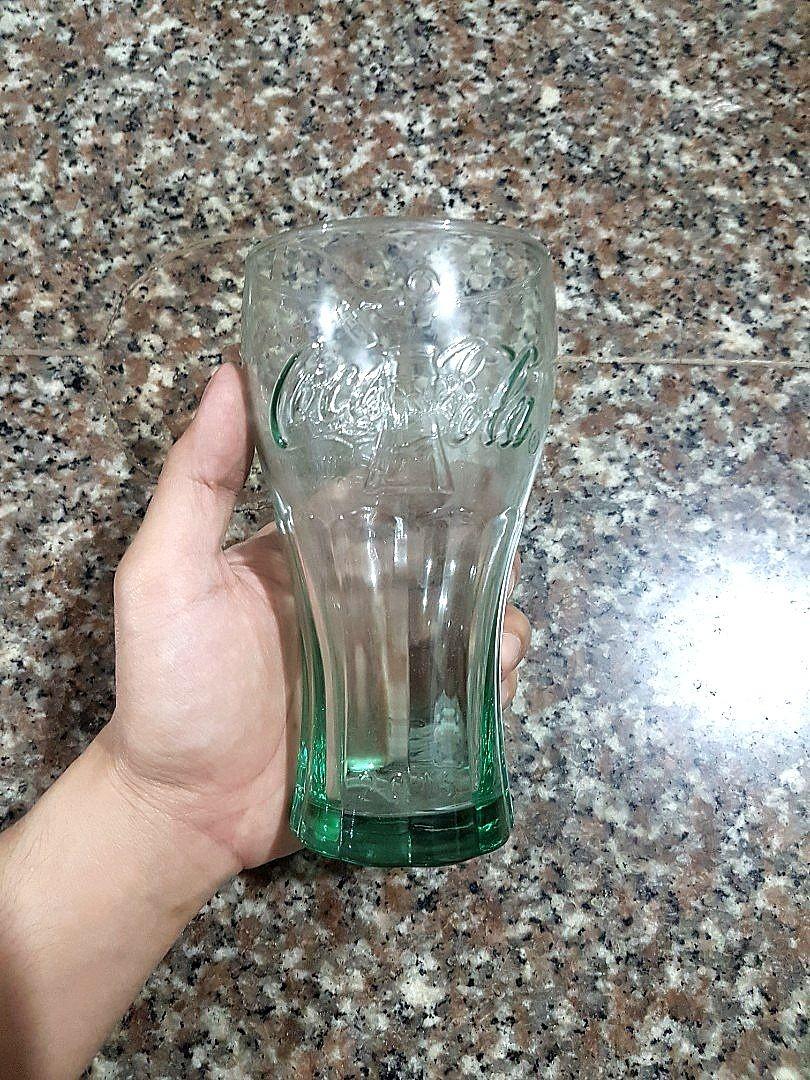 Coca Cola Glass Collectibles baso inumin, Furniture & Home Living ...