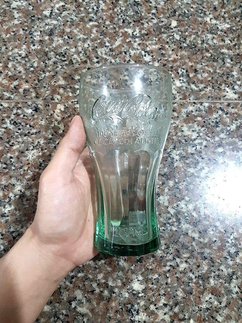 Coca Cola Glass Collectibles baso inumin, Furniture & Home Living ...
