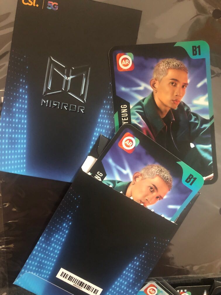 CSL X Mirror Lokman AR card, 興趣及遊戲, 古董收藏, 收藏品及紀念品 - 明星週邊 - Carousell