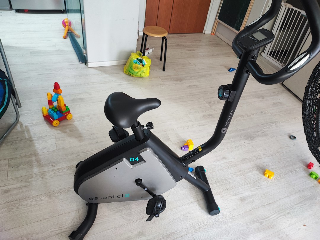 Decathlon stationary bike / bicycle essential 2 self powered, Sports ...