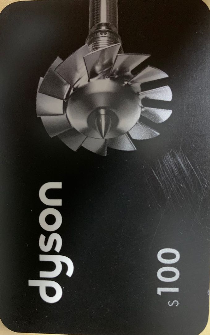 Dyson $100 voucher, Tickets & Vouchers, Vouchers on Carousell