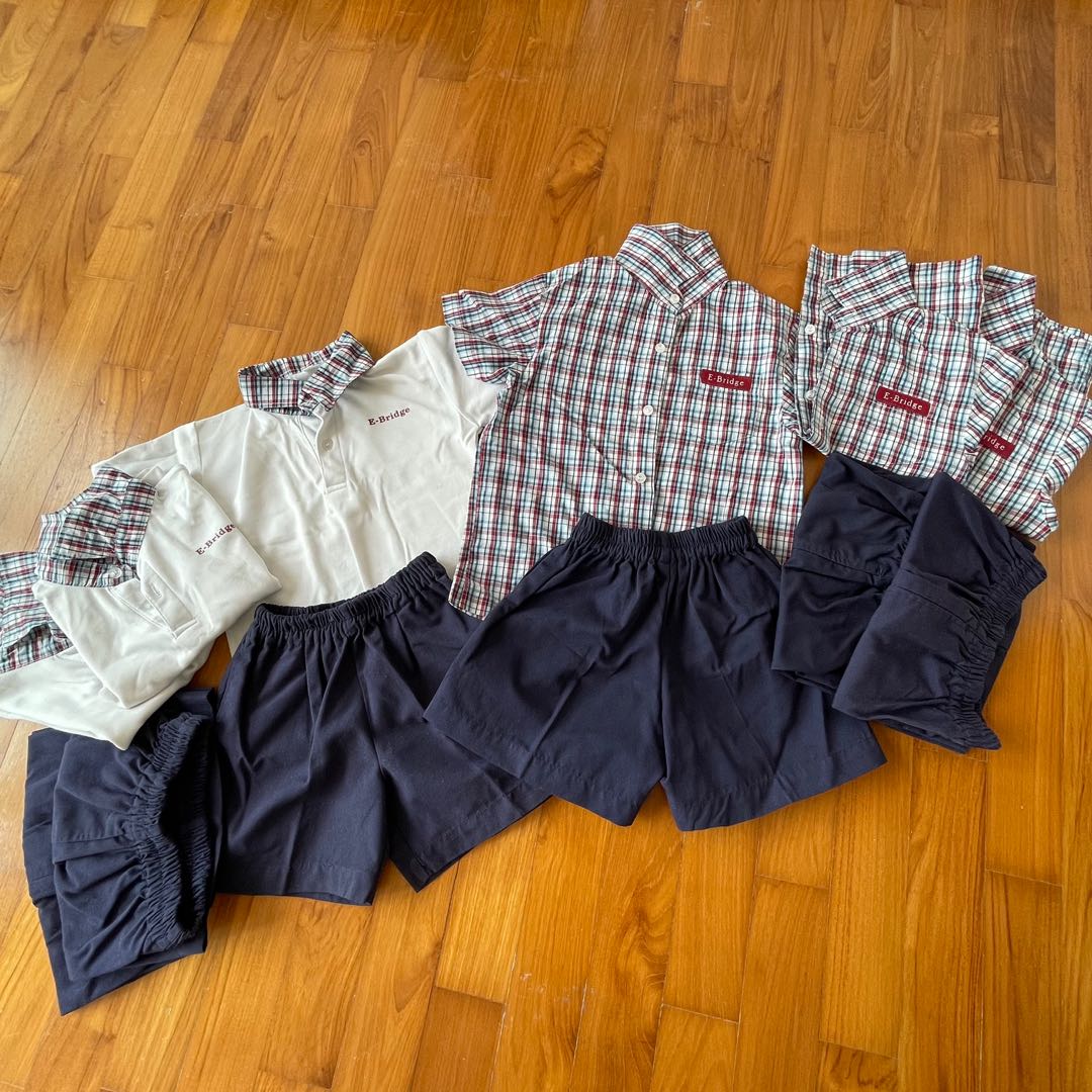 E-bridge Size 4 Uniform Male, Babies & Kids, Babies & Kids Fashion on ...